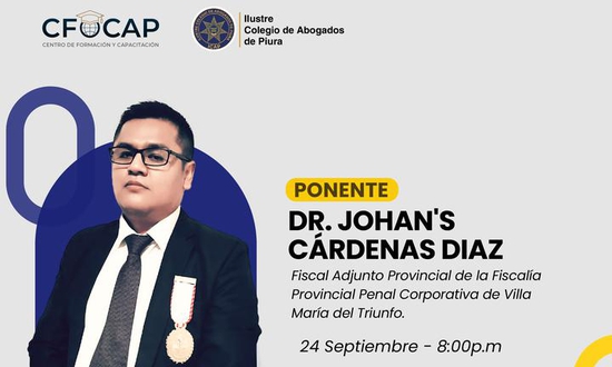 Curso Especializado: Manejo de la Carpeta Fiscal en el Marco del Nuevo ... Curso Especializado: Manejo de la Carpeta Fiscal en el Marco del Nuevo ...